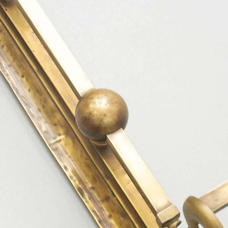 Early 20th Century Brass Fireplace Trim For Sale at 1stDibs