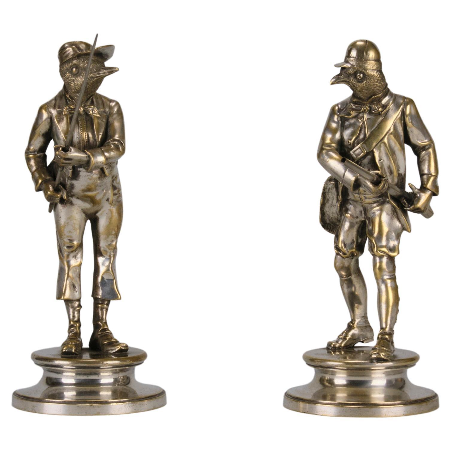 Chrome Animal Sculptures - 25 For Sale at 1stDibs