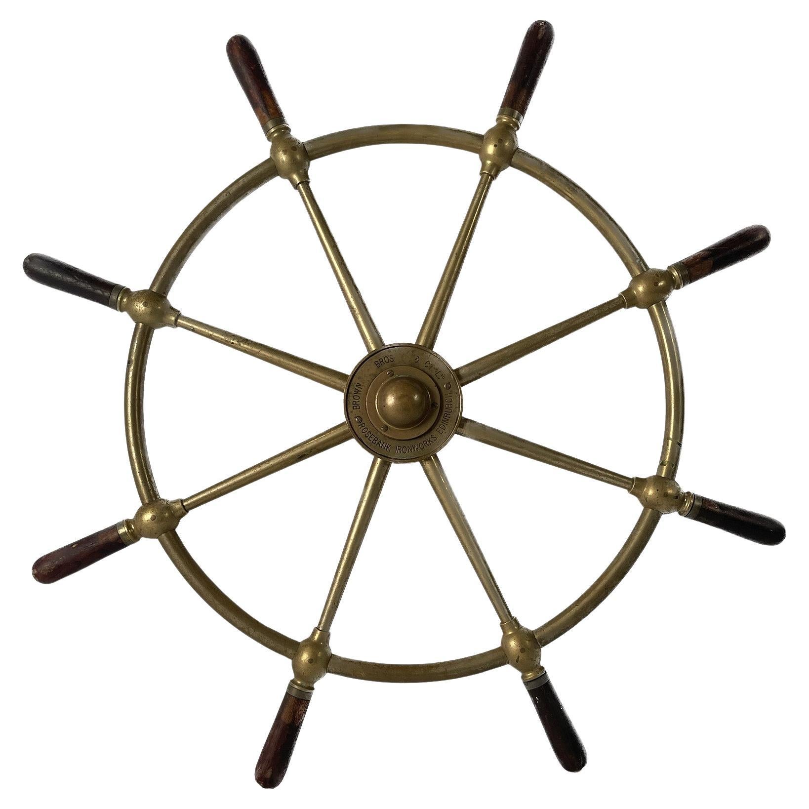 Early 20th Century C.C. Galbraith and Son Brass Line Throwing and ...