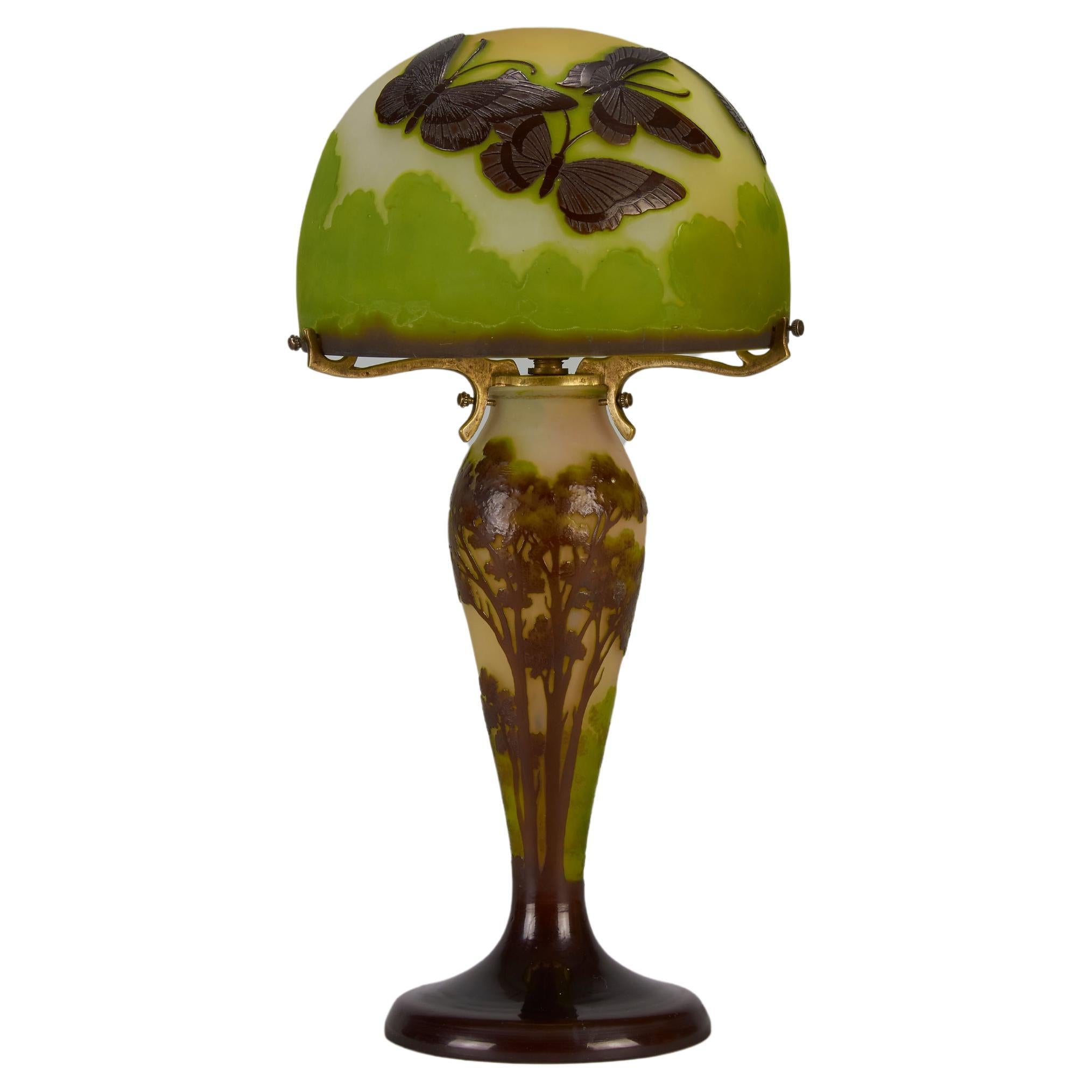 Emile Gallé Table Lamps - 7 For Sale at 1stDibs | emile galle dragonfly ...