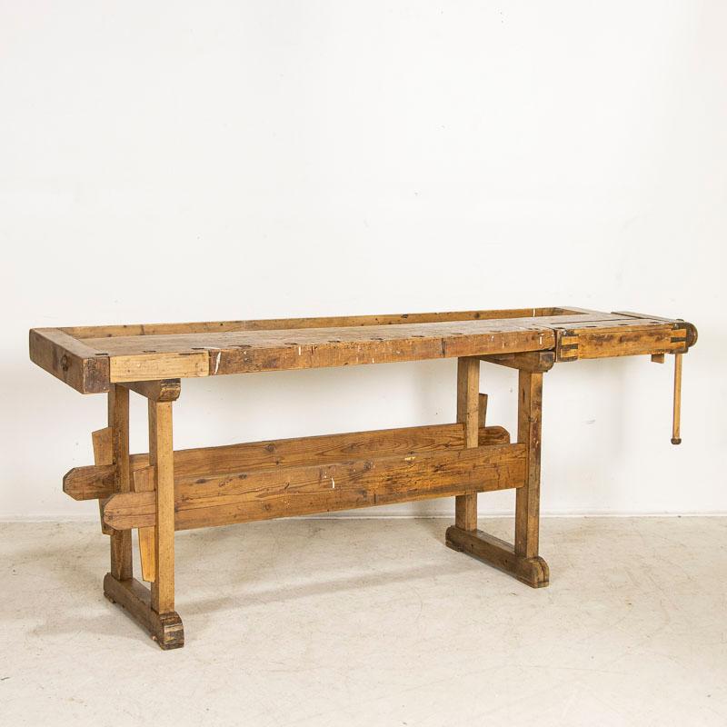 Early 20th Century Carpenter's Workbench Work Table at 1stDibs