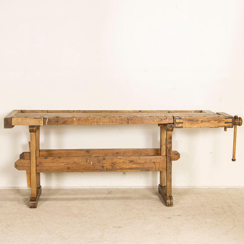 Early 20th Century Carpenter's Workbench Work Table at 1stDibs