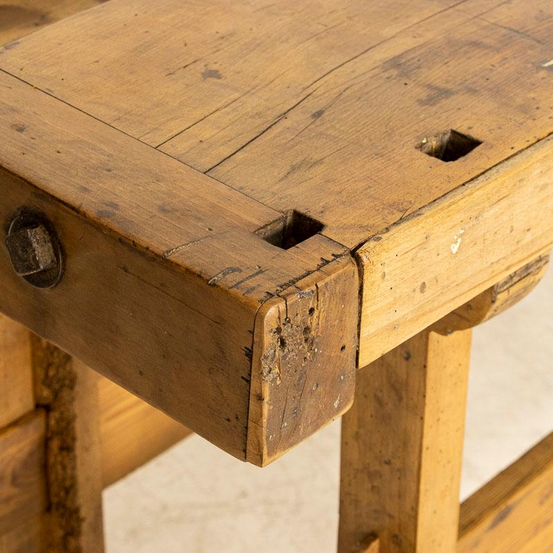 Early 20th Century Carpenter's Workbench Work Table at 1stDibs