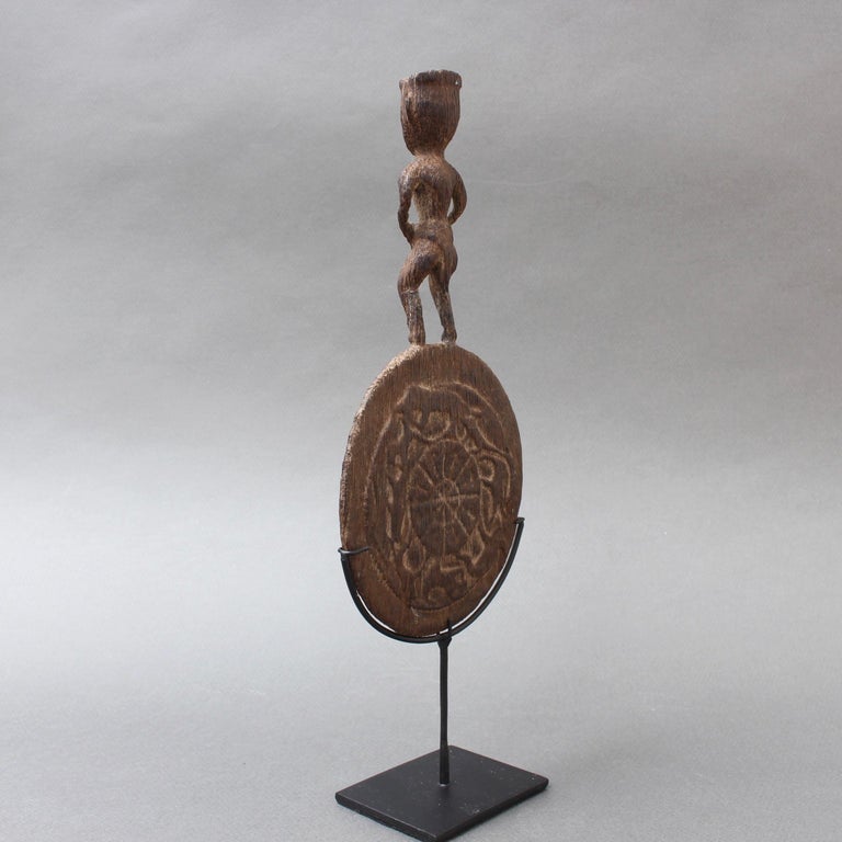 Early 20th Century Carved Wooden Ritual Calendar from Kalimantan ...