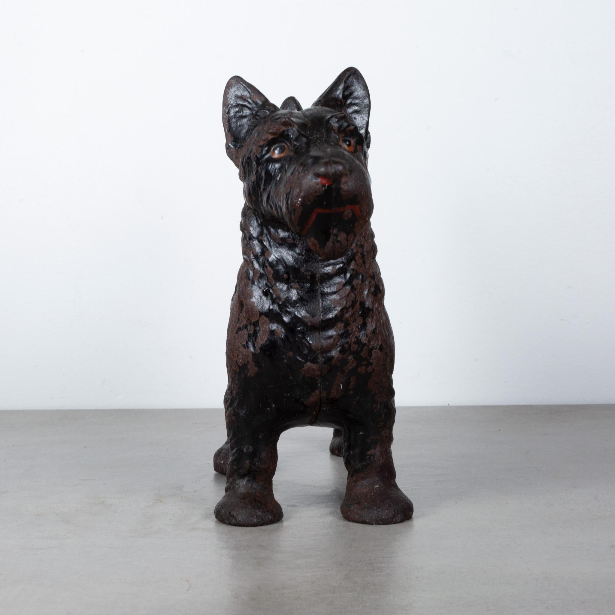 Early 20th Century Cast Iron Scotty Dog by Hubley, circa 1910-1940 For ...