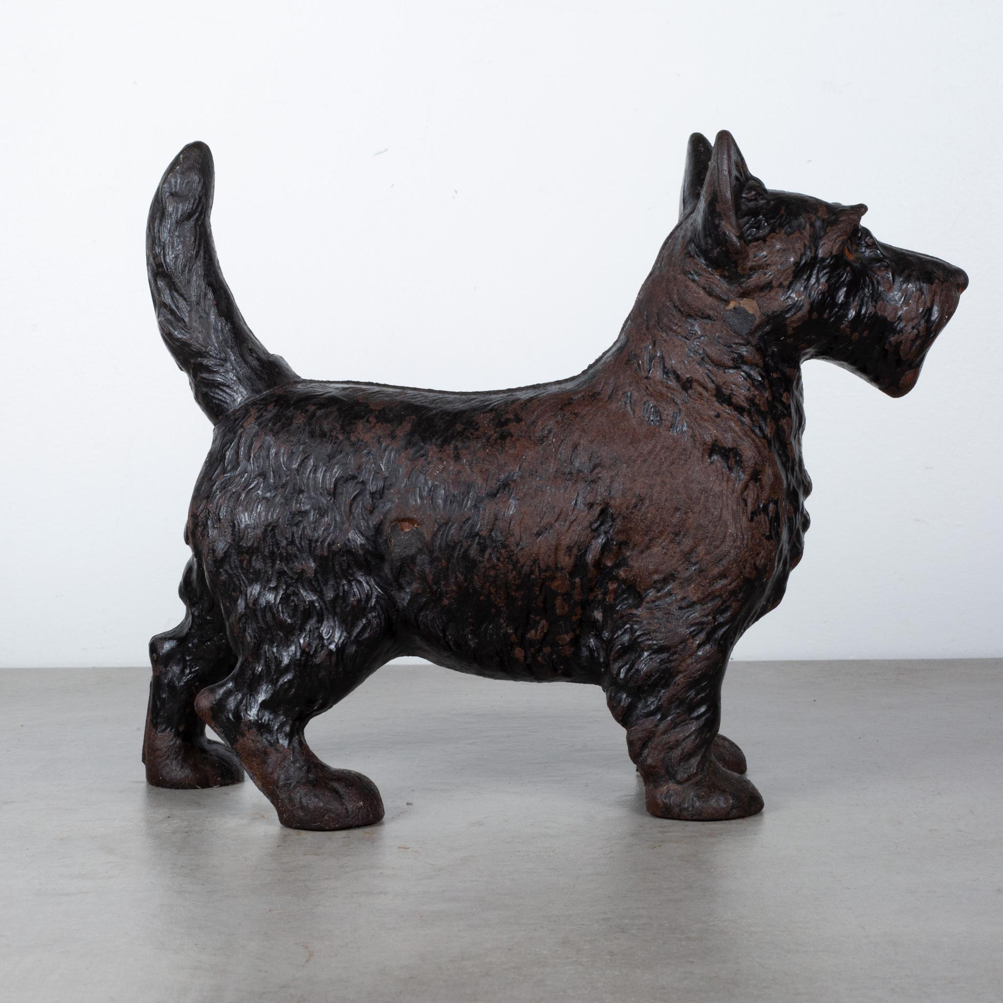 Early 20th Century Cast Iron Scotty Dog by Hubley, circa 1910-1940 For ...