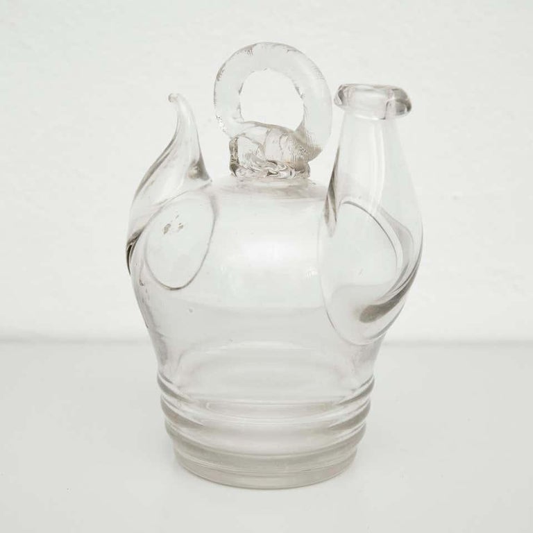 Early 20th Century, Century Spanish Blown Glass Traditional Pitcher For ...