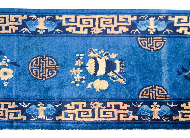 Early 20th Century Chinese Art Deco Runner For Sale at 1stDibs