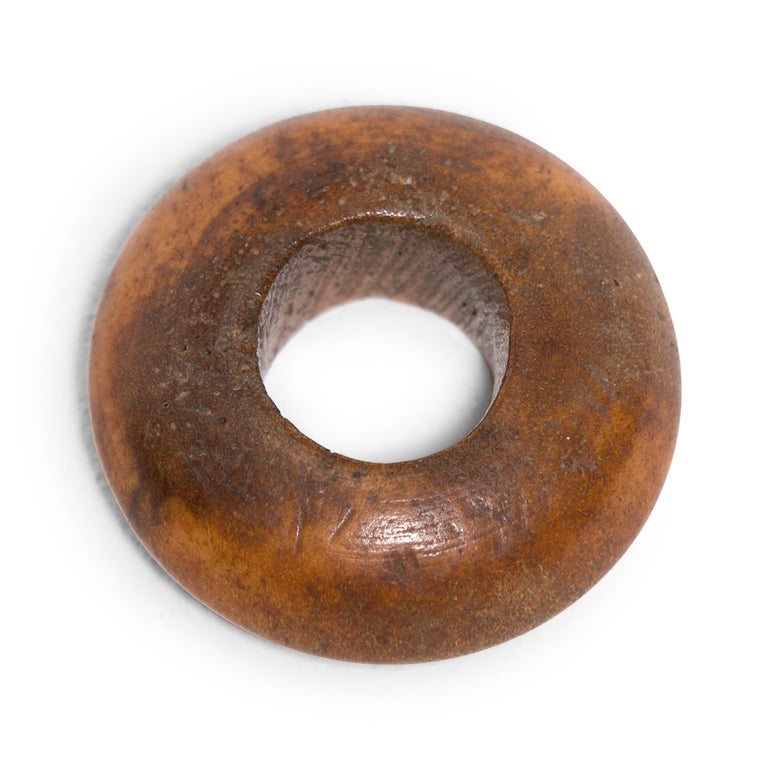 Early 20th Century Chinese Bone Toggle Charm at 1stDibs