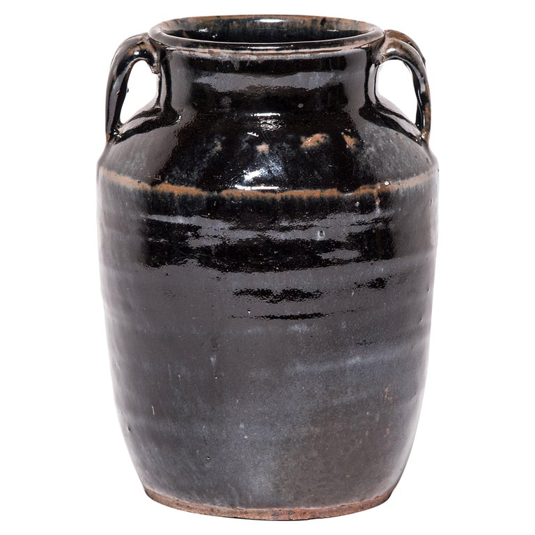 Chinese Glazed Soy Vessel, c. 1900 at 1stDibs