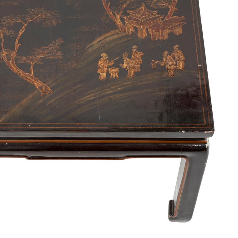 Early 20th Century Chinese Lacquer Coffee Table, from France at 1stDibs