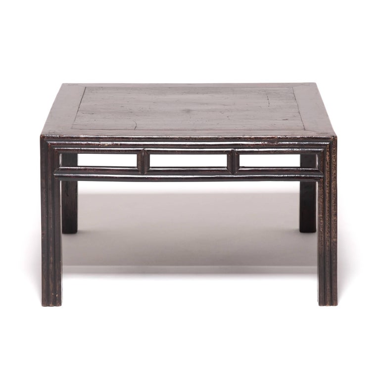 Early 20th Century Chinese Low Square Table For Sale at 1stDibs
