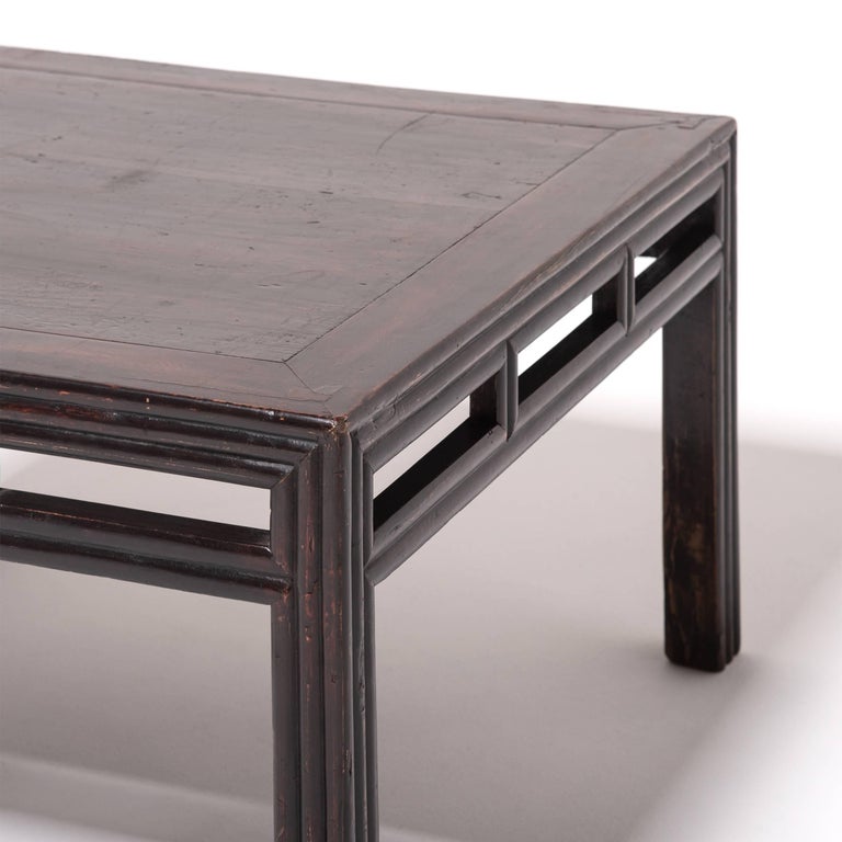 Early 20th Century Chinese Low Square Table For Sale at 1stDibs