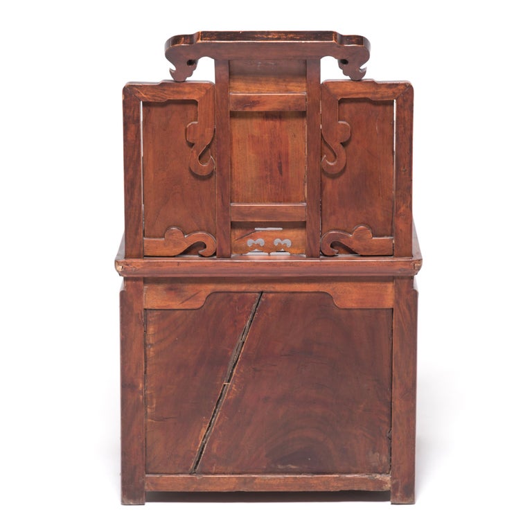 Early 20th Century Chinese Meditation Chair at 1stDibs