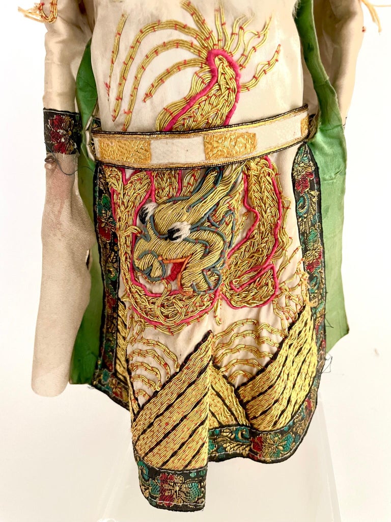 Early 20th Century Chinese Opera Marionette Puppet For Sale at 1stDibs