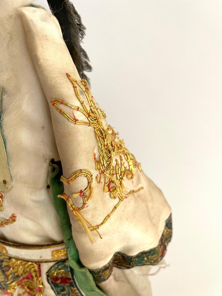Early 20th Century Chinese Opera Marionette Puppet For Sale at 1stDibs