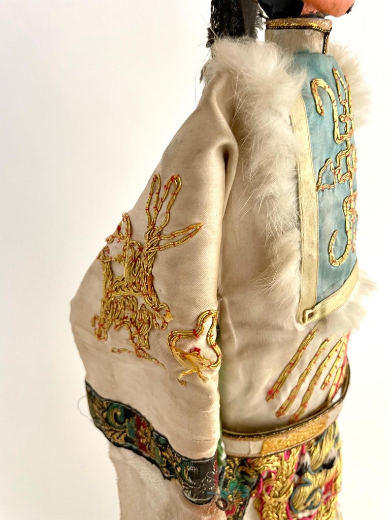 Early 20th Century Chinese Opera Marionette Puppet For Sale at 1stDibs