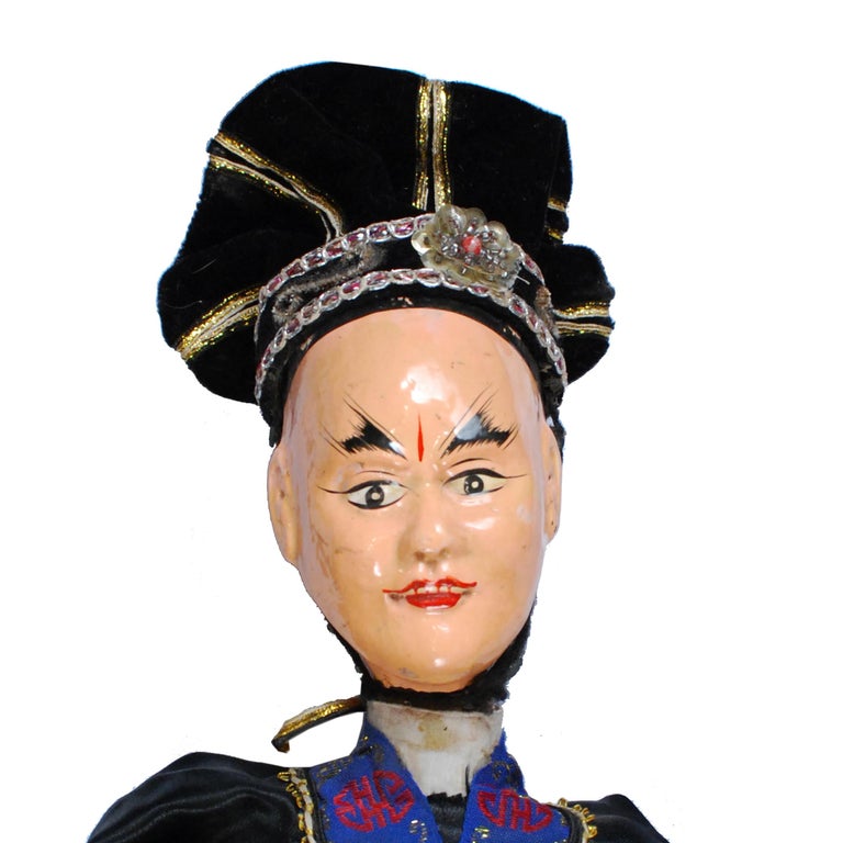 Early 20th Century Chinese Opera Puppet For Sale at 1stDibs