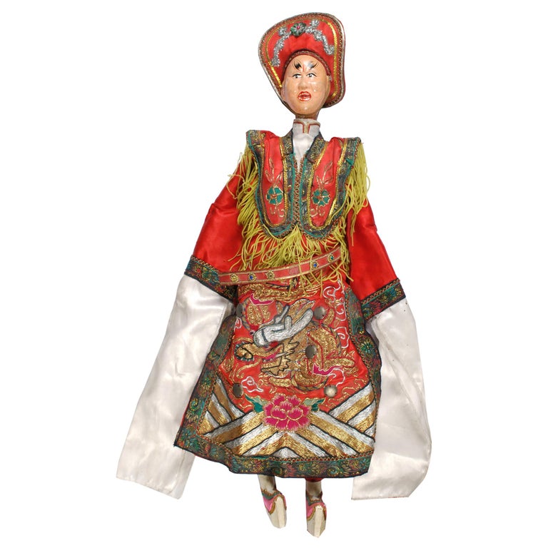 Early 20th Century Chinese Opera Puppet at 1stDibs