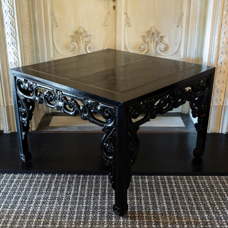 Early 20th Century Chinese Square Center Table at 1stDibs