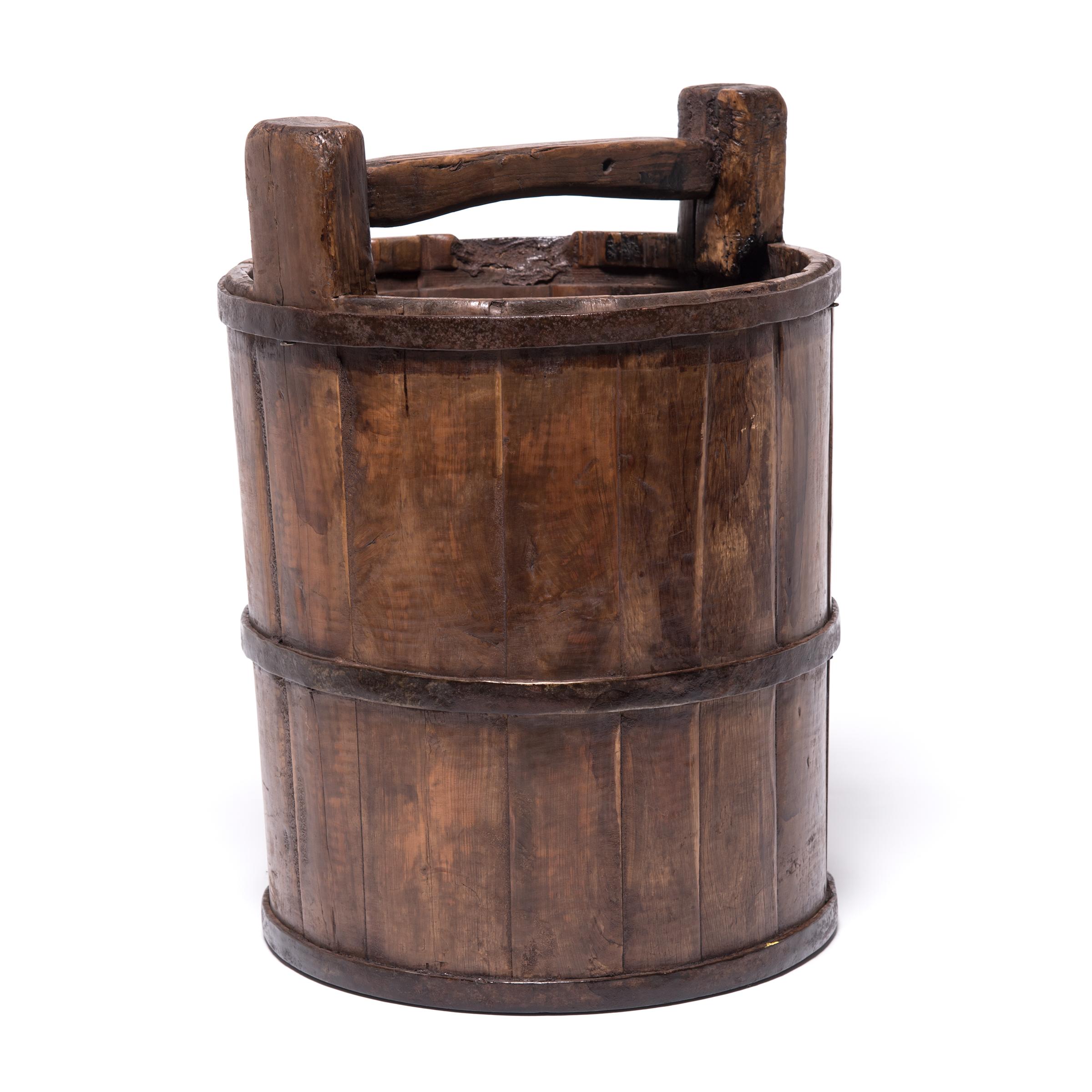 Early 20th Century Chinese Well Bucket at 1stDibs