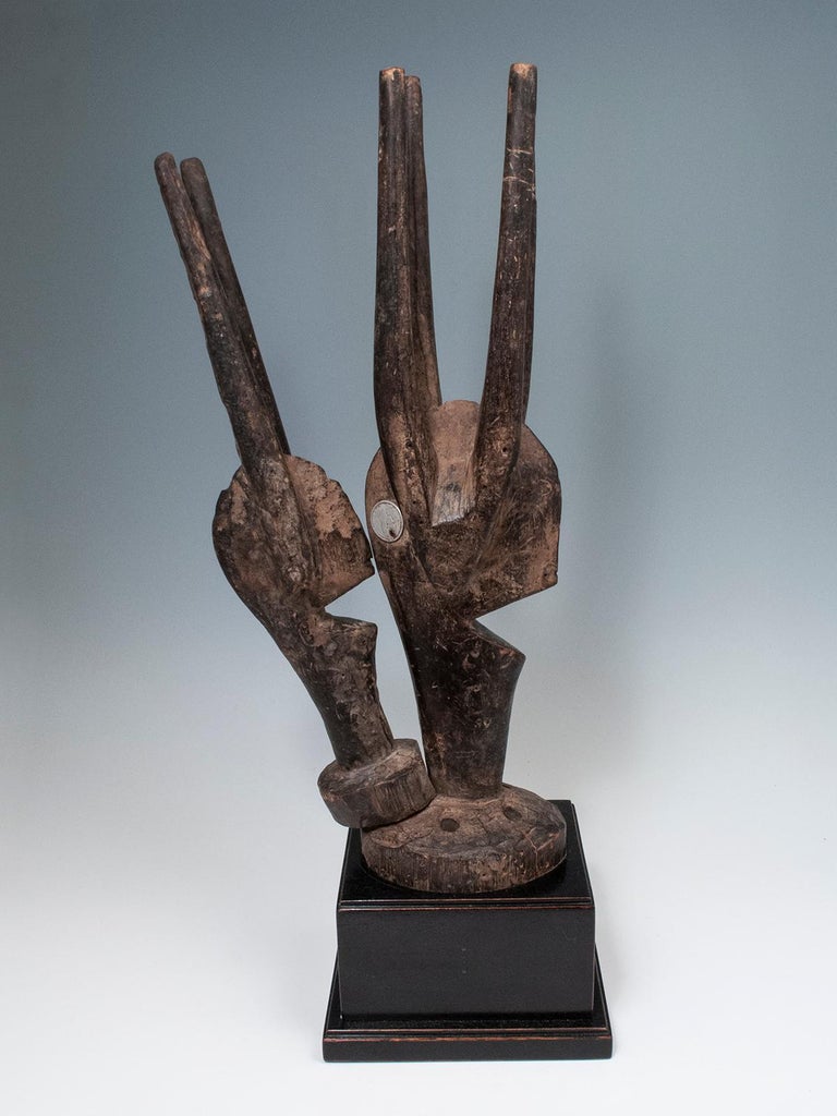 Early 20th Century Chiwara Headdress, Bamana 'Bambara' People, Mali For ...