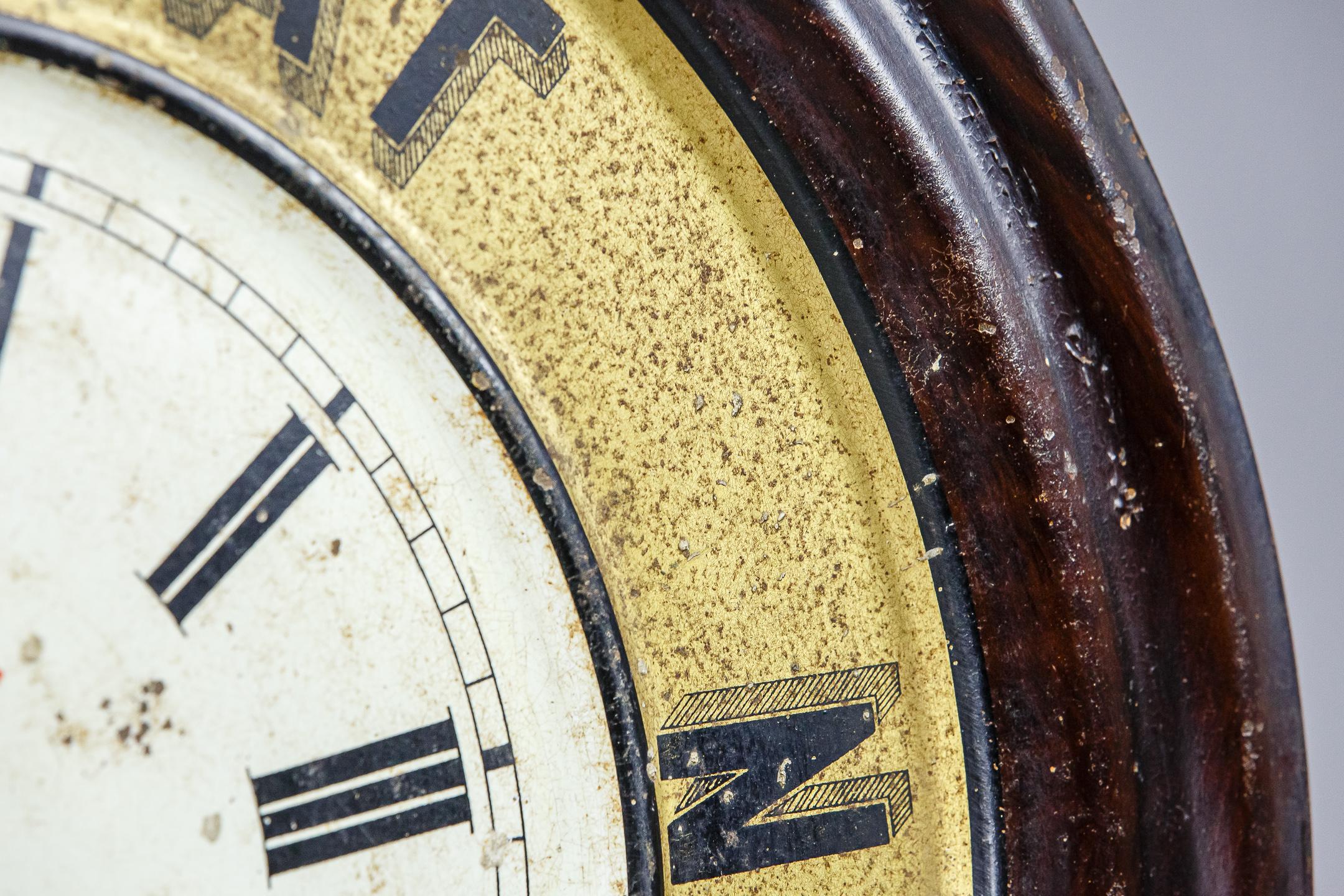 Early 20th Century Chocolat Guerin Boutron Advertising Clock at 1stDibs