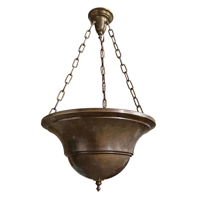 Early 20th Century Classical Uplight Fixture For Sale at 1stDibs