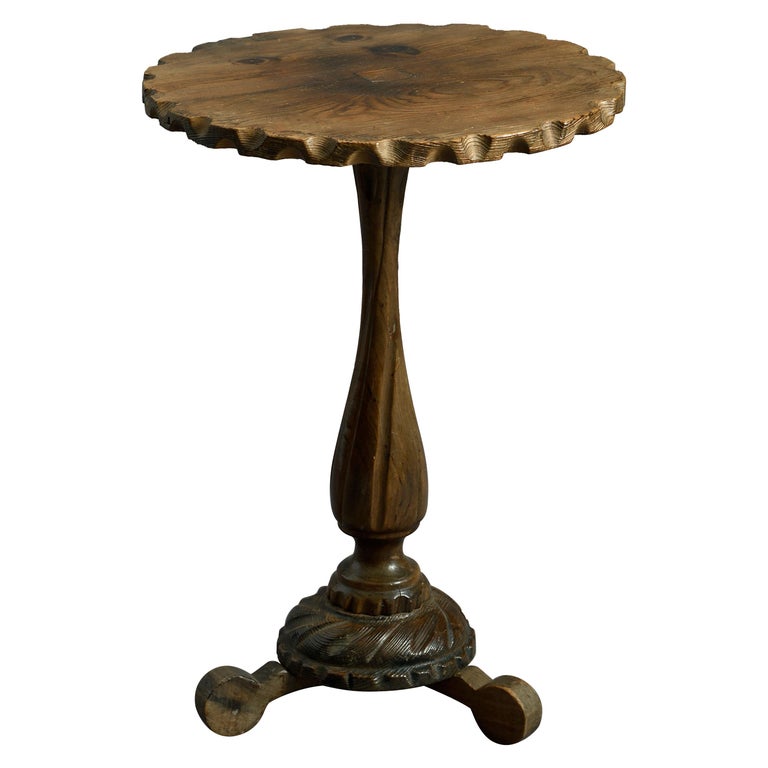 Early 20th Century Cog Top Occasional Table For Sale at 1stDibs