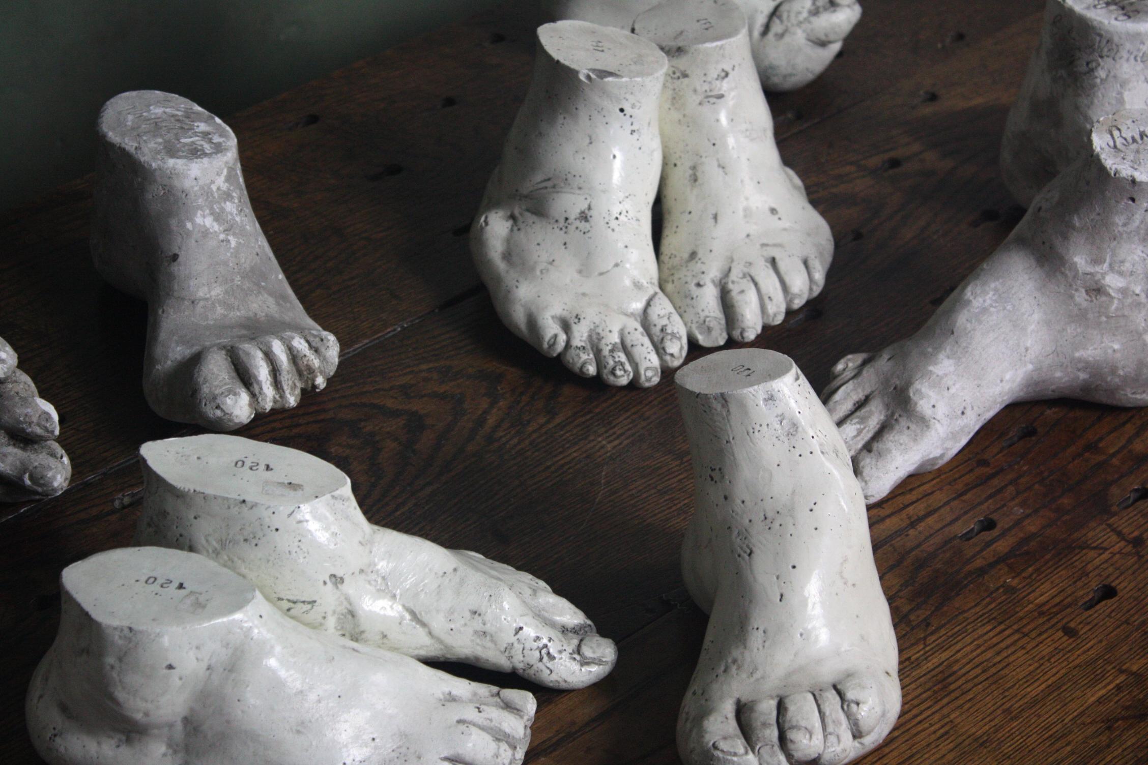 Early 20th Century Collection of Ceramic and Plaster Orthopedic ...