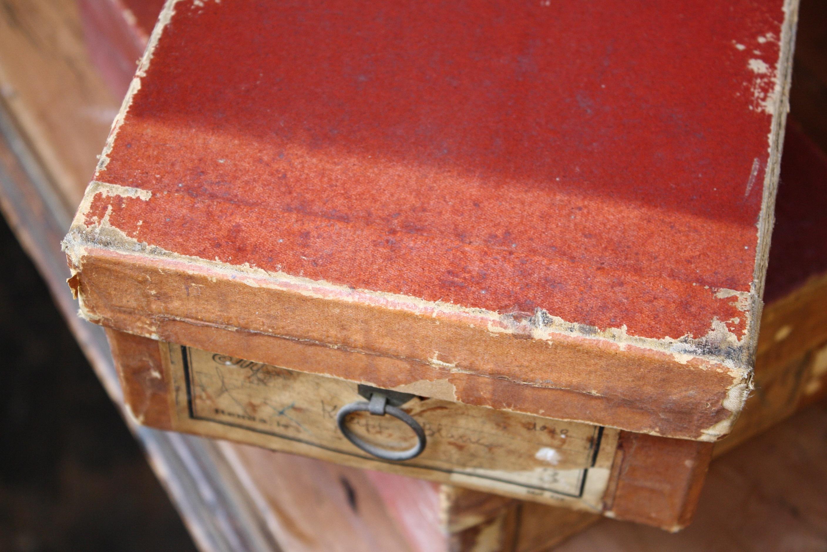 Early 20th Century Collection of Twelve Faded French Document Deed ...