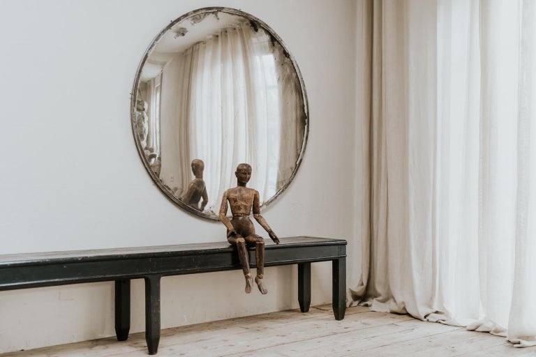 Early 20th Century Convex Railway Mirror at 1stDibs