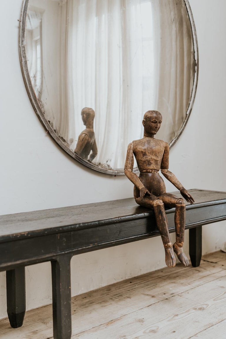 Early 20th Century Convex Railway Mirror at 1stDibs