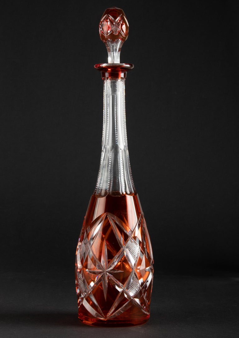 Early 20th Century Crystal Decanter Made by Val Saint Lambert For Sale ...