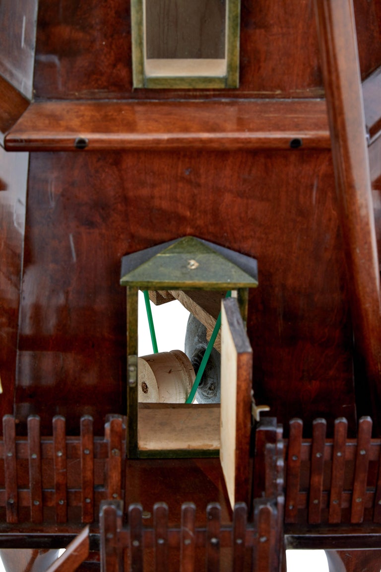 Early 20th Century Decorative Dutch Working Windmill For Sale at 1stDibs