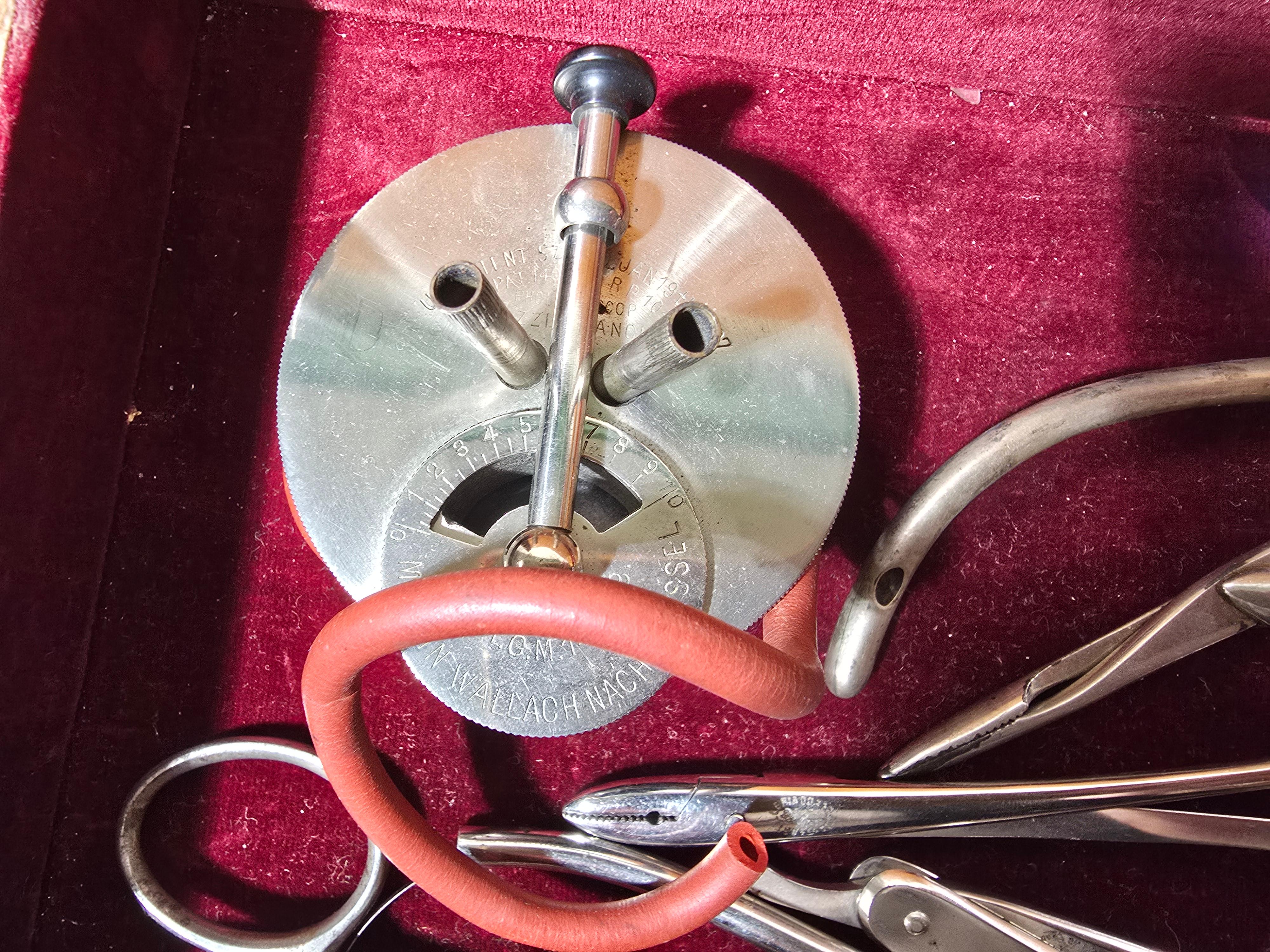 Early 20th Century Doctor’s Medical Box with Instruments For Sale at ...