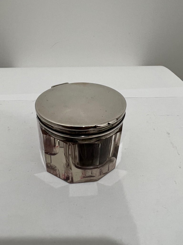 Early 20th Century Double Ink Well Red and Black with a Pen Wipe London ...