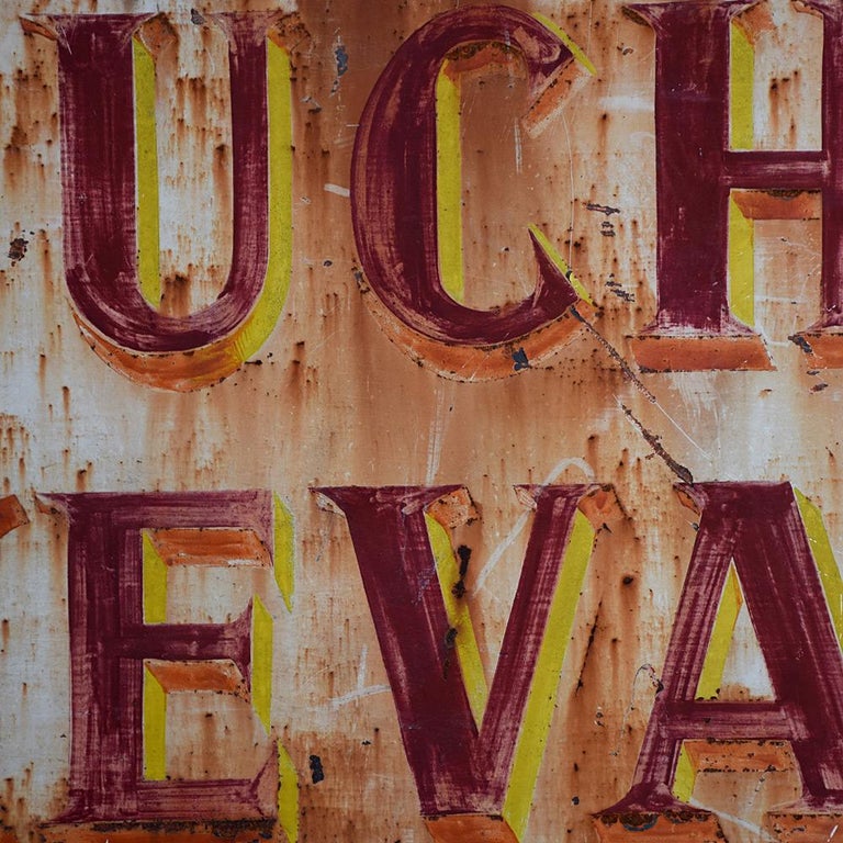 Early 20th Century Double Sided French Butchers Trade Sign For Sale at ...