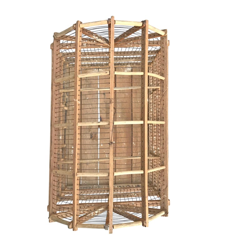 Early 20th Century Dutch Colonial Barn Birdcage at 1stDibs | colonial cage