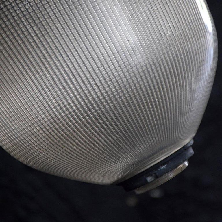 Early 20th Century English Copper Holophane Streetlight at 1stDibs