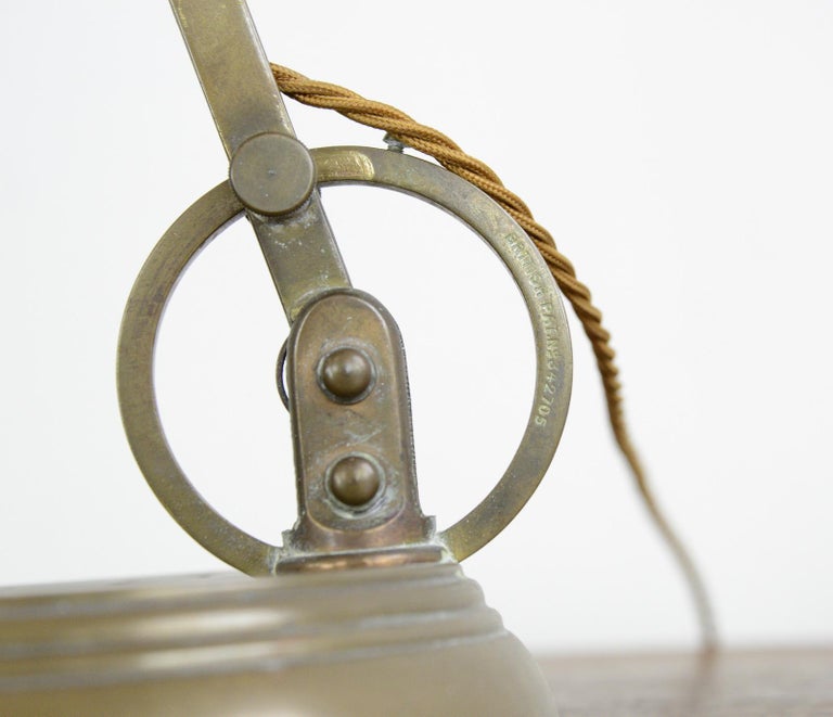 Early 20th Century English Desk Lamp, circa 1910 at 1stDibs