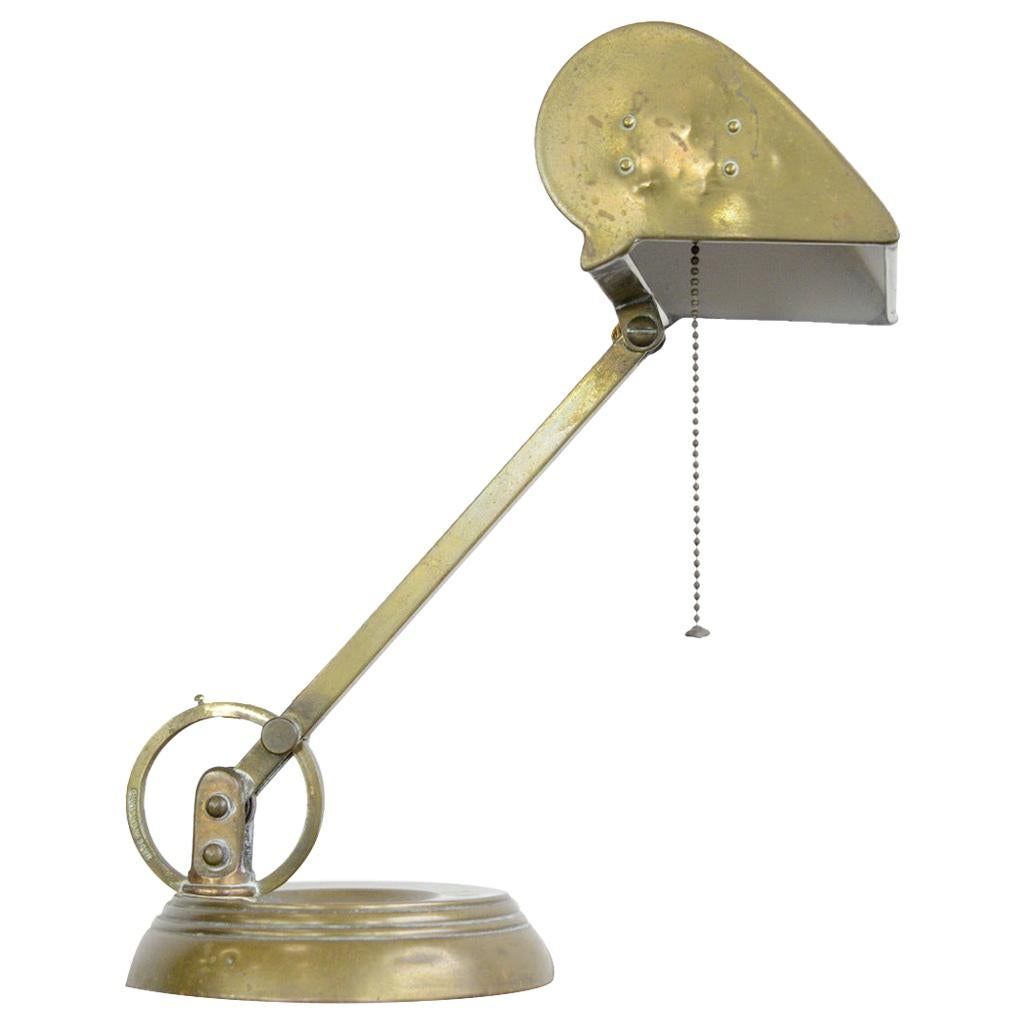 Early 20th Century English Desk Lamp, circa 1910 at 1stDibs