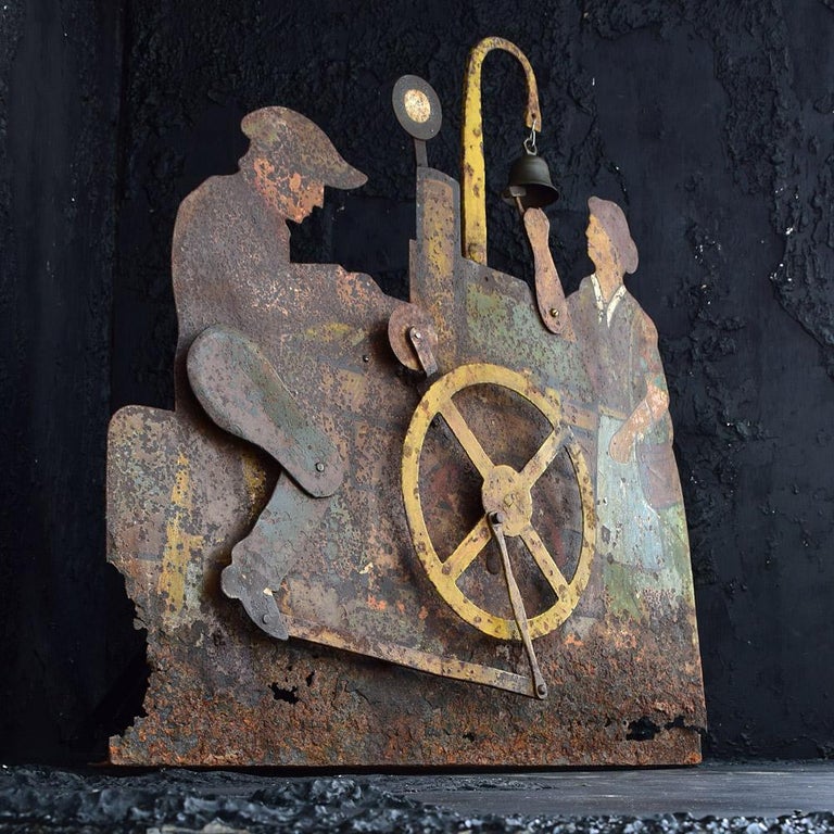 Early 20th Century English Fairground Animated Mechanical Shooting ...