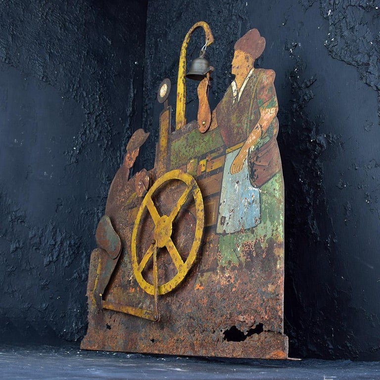 Early 20th Century English Fairground Animated Mechanical Shooting ...