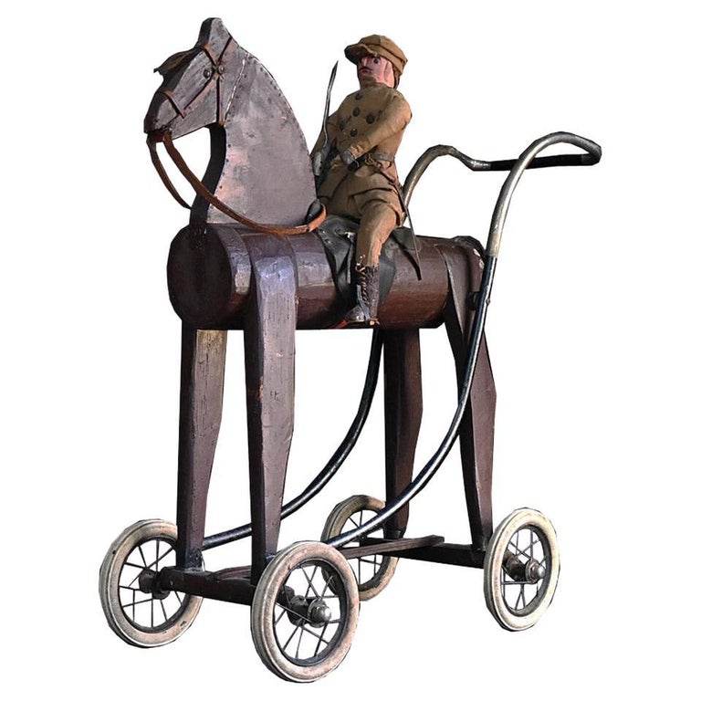 Early 20th Century English Folk Art Childs Toy For Sale at 1stDibs