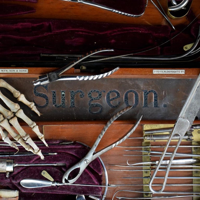 Early 20th Century English S. Maw. Son and Sons Surgeons Kit at 1stDibs