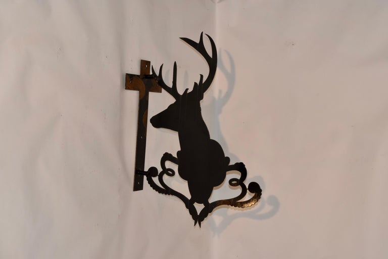 Early 20th Century English Stag Pub Sign at 1stDibs