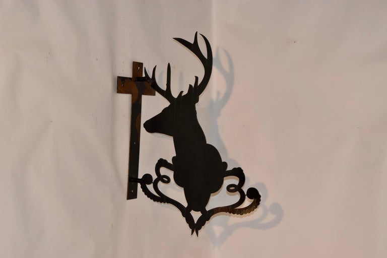 Early 20th Century English Stag Pub Sign at 1stDibs