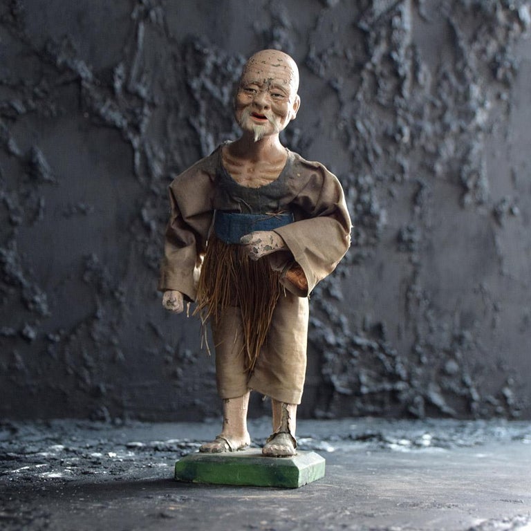Early 20th Century Folk Art Figure For Sale at 1stDibs