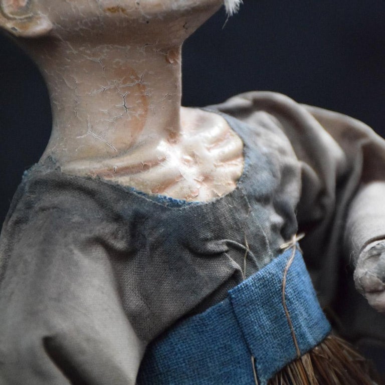 Early 20th Century Folk Art Figure For Sale at 1stDibs